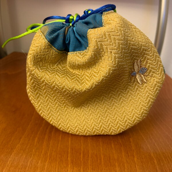 Pattern; PDF Tutorial of Drawstring Bag; Step-by-step Instruction and ...