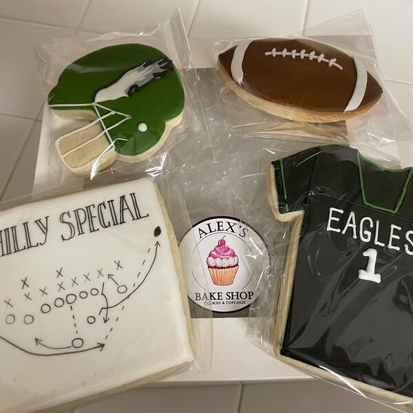NFL & Football Cookies - Personalized for Your Team! - Etsy