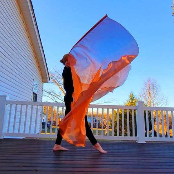 Gold 'throne Room' Aurora Borealis Rainbow Flowy Worship Banner Dance ...