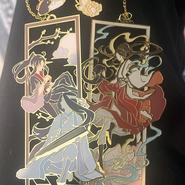 Tarot Card: the Fool LOTM Mr Fool Enamel Bookmark / Charm 11x4cm - Etsy