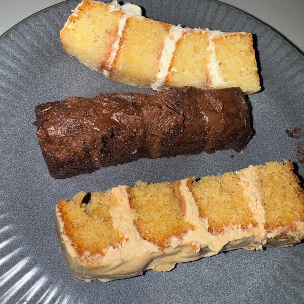 Letterbox Cake Slices SPECIAL FLAVOURS Birthday Cake 4 Cake Slices ...