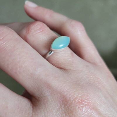 Oval Bright Pink Copper Sea Sediment Ocean Jasper Sterling - Etsy