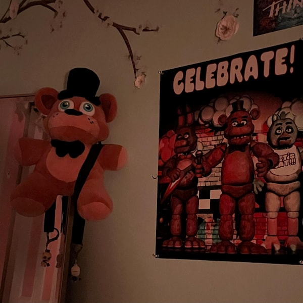 Fnaf Celebrate Poster Five Nights At Freddys Celebrate Poster Celebrate