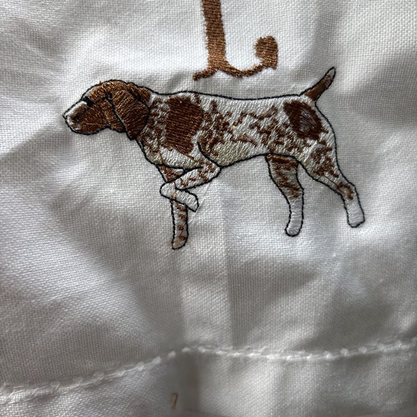 German Pointer - Machine Embroidery Design - Etsy