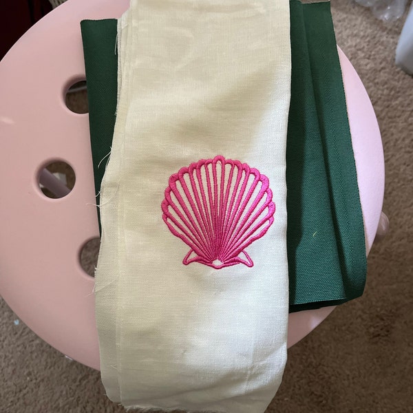 Scallop Seashell Machine Embroidery Design - 4 Sizes - Etsy