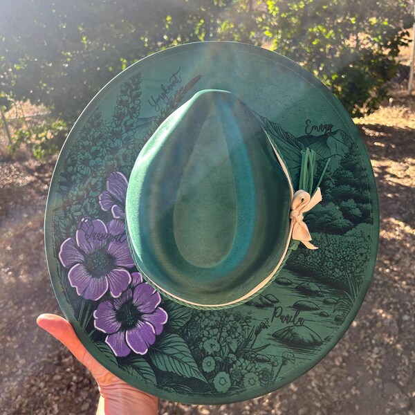 Cowgirl Guitar 8, Laser Hat Burning Design, Digital Download PNG, Hat ...