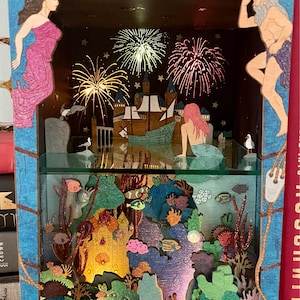 Wizard Duel Book Nook DIY Kit - Etsy