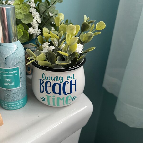 Mini Mug for Tiered Tray, Beach Tiered Tray Decor, Summer Tiered Tray ...
