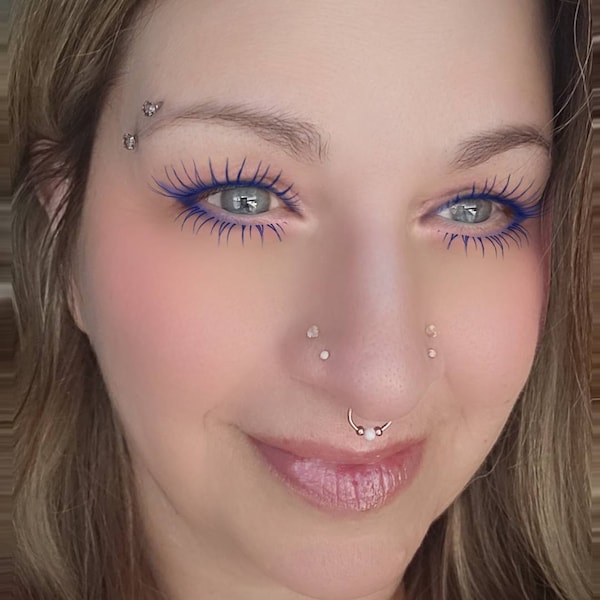 Titanium Internally Threaded Basic Big Gauge Circular Barbells | 6 Gauge Septum | 4 Gauge Septum ...