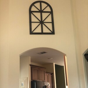 Arched Window Frame Cathedral Arch Heirloom piece Inset | Etsy