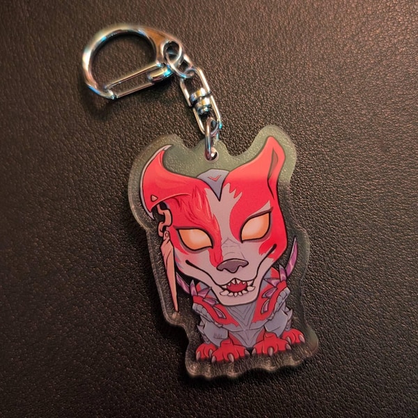 SET I: Lol 2”in Keychain Chibi Champs League of Legends Draven/jinx ...