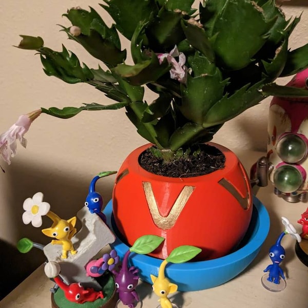 Pikmin Bloom 3D Printed Flower Pot - Etsy