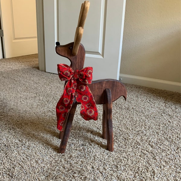Collapsible Christmas Reindeer - Etsy