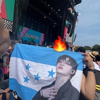 Stray Kids Felix Abs Flag Banner, Felix American Flag Tapestry, Stray ...