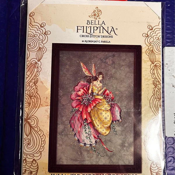 Julia, the Firefly Princess by Bella Filipina Designs 2023 Counted ...