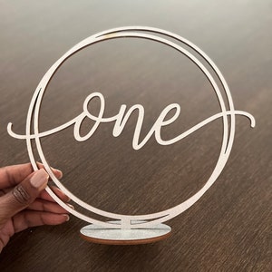 Circle Wood Table Numbers Wedding Reception Numbers Gold - Etsy