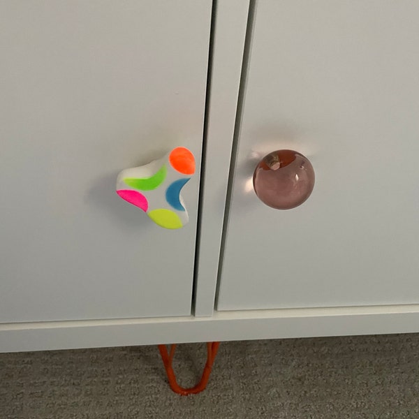 Neon Bubbles Knobs, Matisse Shapes, Organic Shape Knobs, Sale One Knob ...
