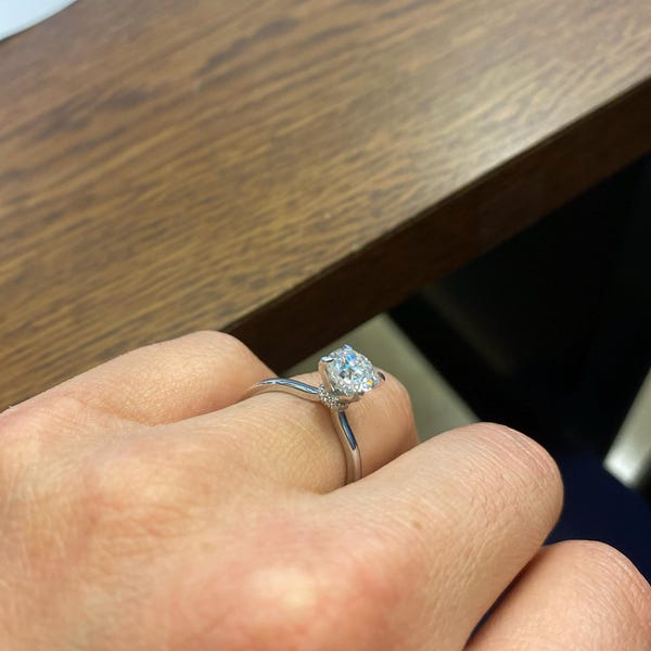 V Shaped Chevron Wedding Band, Pear and Round Lab Grown Diamond Band ...