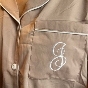 Bridesmaid Pajamas Monogrammed Pajamas Bridesmaid Gift Bride Pajamas ...