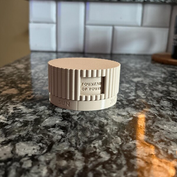 7 Day Large Pill Box, Pill Organize Pastel Yellow, Pill Dispenser for ...
