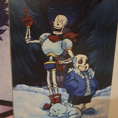 Welcome to Snowdin A4/A3 Poster Print - Etsy