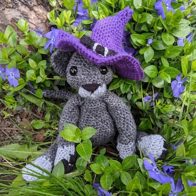 Wizard Kitten Amigurumi Crochet Pattern DIGITAL PDF by Crafty ...