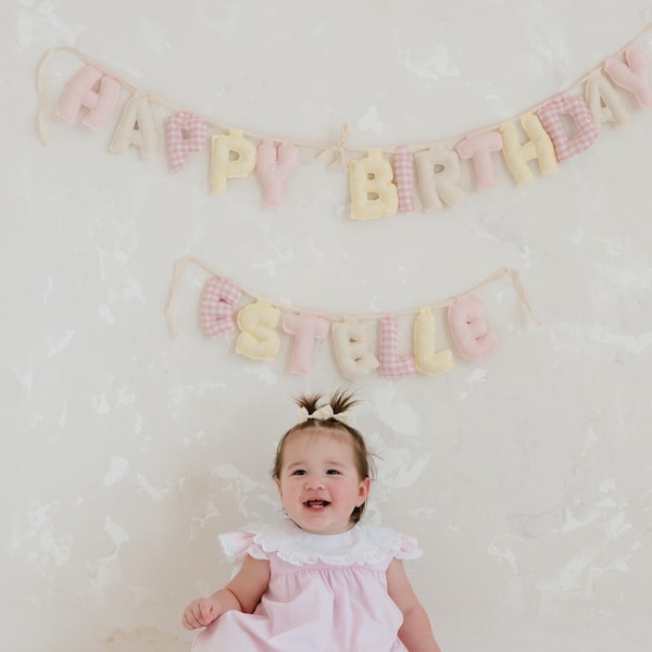 Fabric Name Banners - Etsy