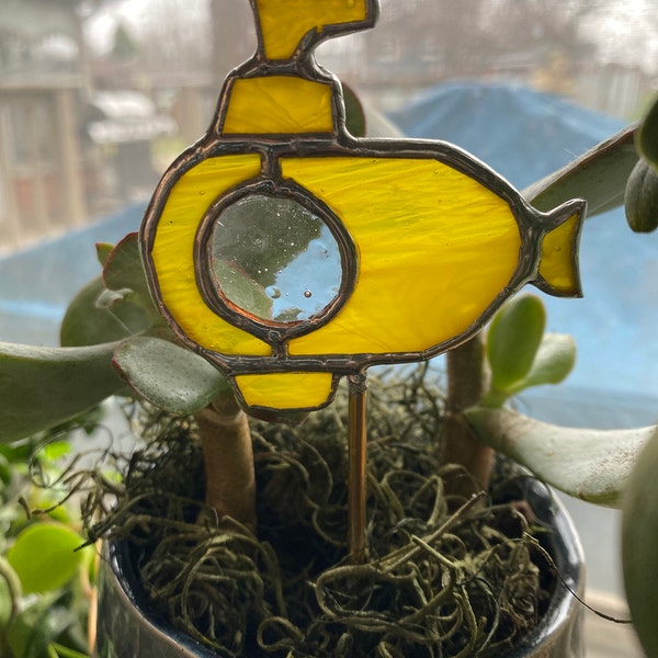 Stained Glass Classic Flower Suncatcher | Lead Free - Etsy