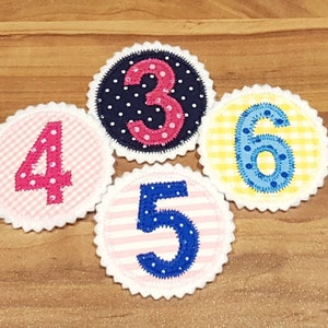 Zahlen-Button für Geburtstagskrone - Etsy.de