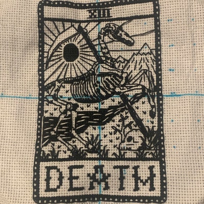 PDF Neon Xenomorph Warrior Alien Cross-stitch Pattern Embroidery Aliens ...