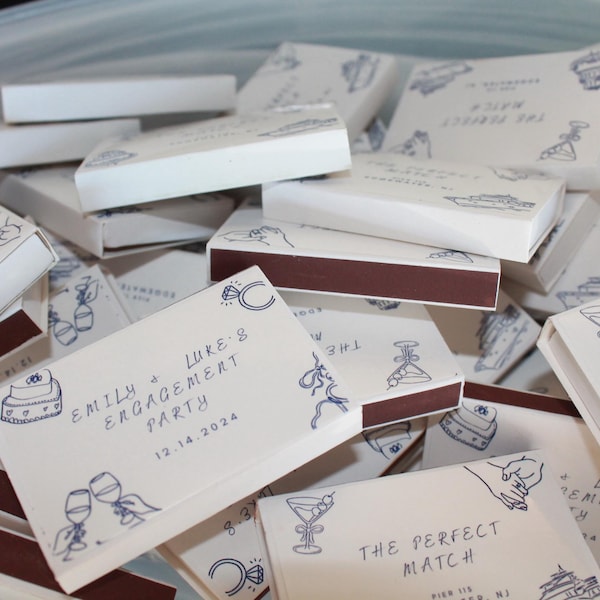 Bulk Custom Matchboxes, Custom Sketch Match Box, Custom Matchbook Art ...