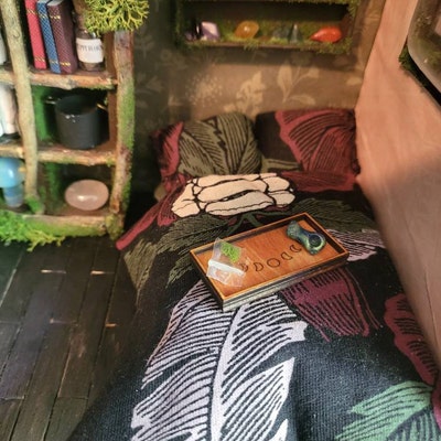 DIY KIT Miniature Fairy Witch Desk Dollhouse Apothecary - Etsy