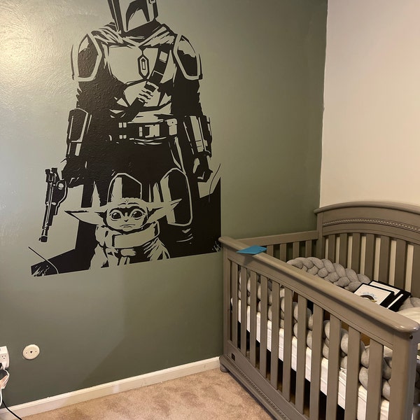 Star Wars Wall Decor Star Wars Wall Decal Star Wars Wall Sticker Jedi ...