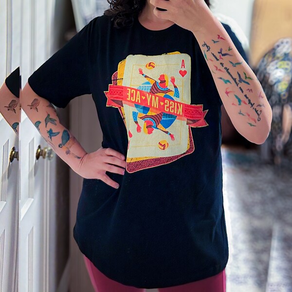 Volleyball Team Name Badge With Viking Mascot Customizable Mascot Team ...