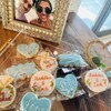 Decorated Ring Cookies Engagement Party Bridal Party Iced - Etsy