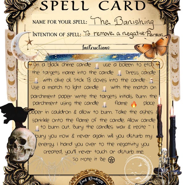 Witch Spell Kit Printable Bundle Halloween Party Favors Template ...
