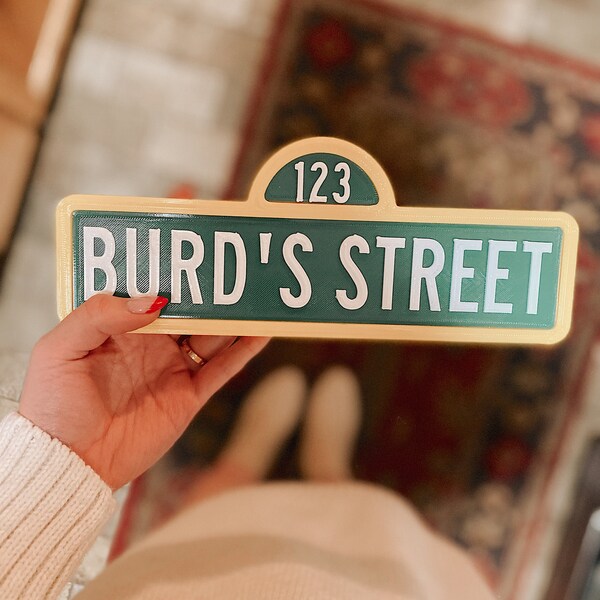 Street Signs! Custom Name Plate, Gamer Gift, Nursery, Kid Room Sign ...