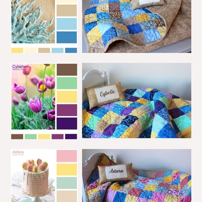 Handmade Batik Quilt, 56x76, Quilt for Sale, Quilt Throw, Beach House ...