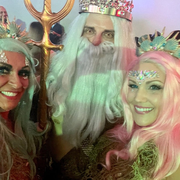 Seashell Atlantis Tiara Tourqoise Magic - Etsy