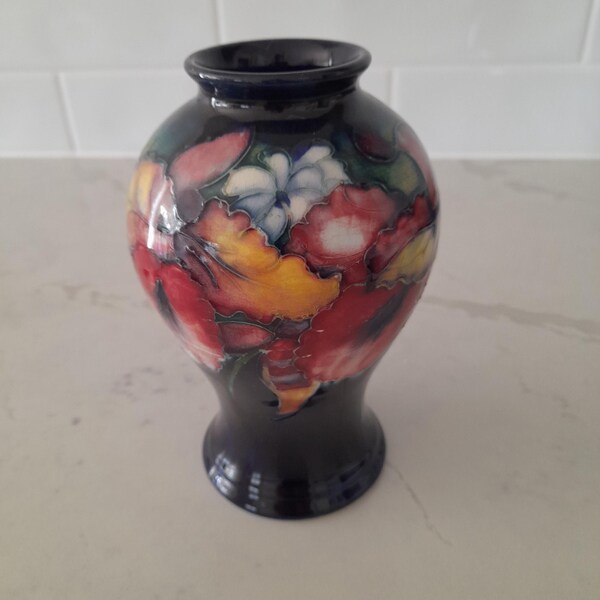 Vintage Swans Porcelain Figurine Thermometer, Japanese Lustreware ...