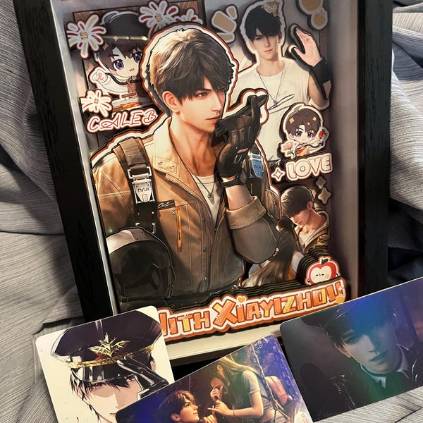 Love and Deepspace Acrylic Phone Stand – Xavier/rafayel/zayne/sylus Ins ...