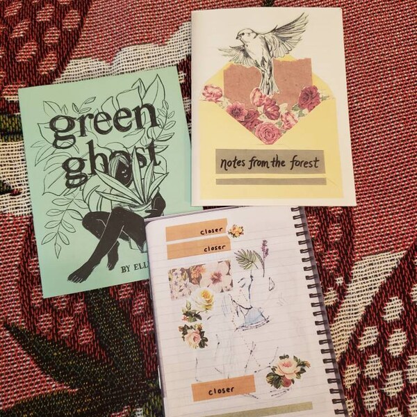 Green Ghost Zine - Etsy