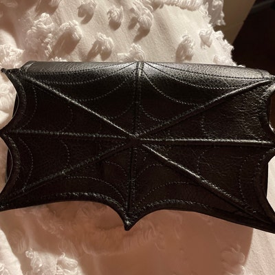 Spider Web Wallet Clutch, Necessary Clutch Wallet, Goth Accordion ...