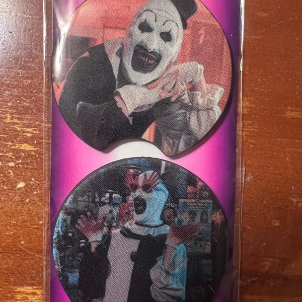 Terrifier Car Coaster - Etsy