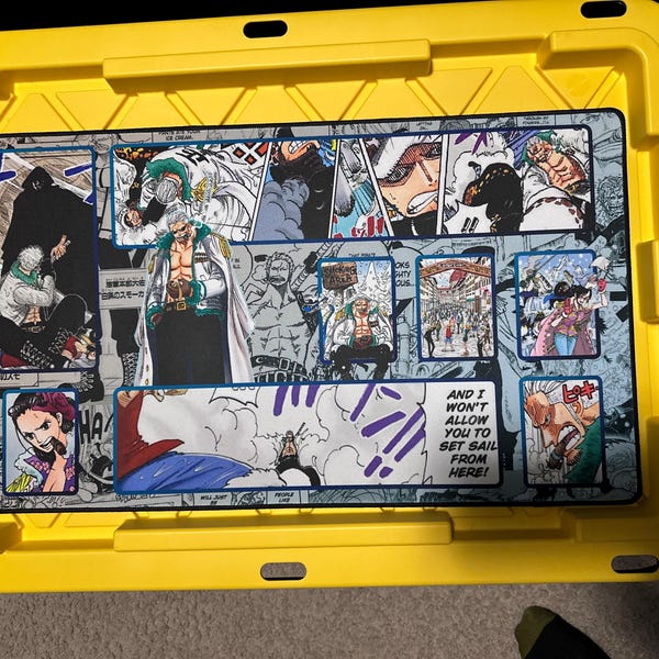 One Piece TCG Playmat 24x12 Inch File Design Buggy Manga (updated) - Etsy
