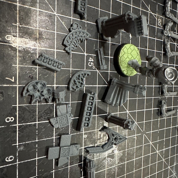 Base Bits Hats 5 Bit Pack Sculpts by Goonmaster Sci-fi & Fantasy ...