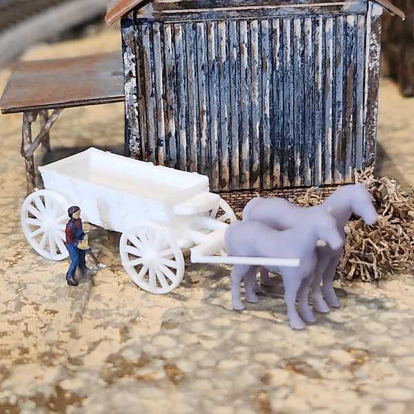 N Scale 3D Printed Model Old Wild West Building Kit-saloon- Kit With ...