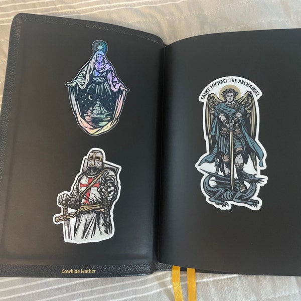 4" Rosary Crusader Vinyl Sticker - Etsy