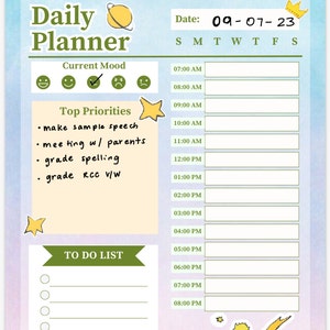 Cartoon Animation Inspired Digital Weekly Planner From We Bare Bears ...