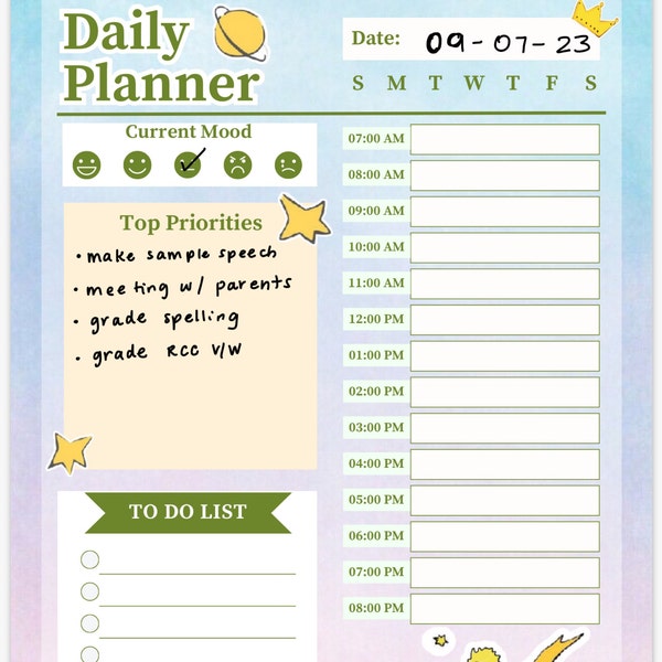 Cartoon Animation Inspired Digital Weekly Planner From We Bare Bears ...